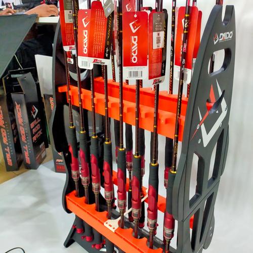 Jual Rak Joran Daido Rod rack 16 slot Stand stick bilyar Fish Type ...
