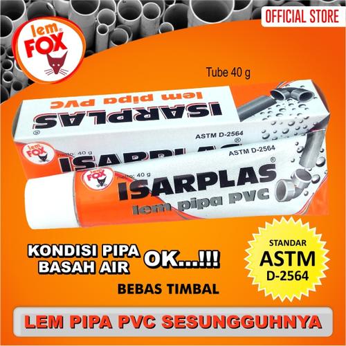 Promo Lem Fox Lem Pipa PVC Isarplas Tube 45 gram - Jakarta Barat - Lem ...