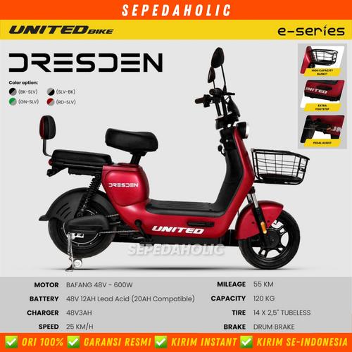 Jual Sepeda Listrik UNITED DRESDEN Electric E Bike 600 Watt - Kab ...