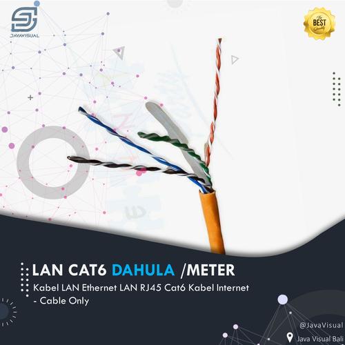 Jual Kabel LAN Ethernet LAN RJ45 Cat6 Dahua Kabel Internet - Cable Only ...