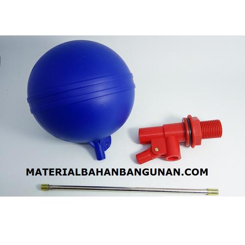Jual Pelampung Bola Tangki 1/2 inch Pengatur Tinggi Air Toren Amico ...