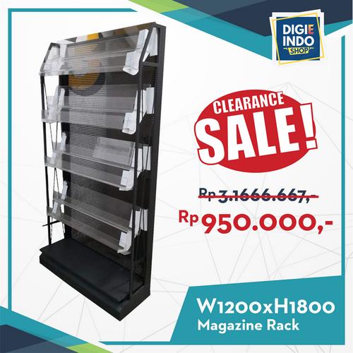 Jual Magazine Rack Rak Buku Display Majalah 1200X1800 - Jakarta Barat ...