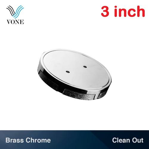 Jual Clean Out VONE 3" CO-030 Brass Chrome Tutup Pipa Bak Kontrol ...