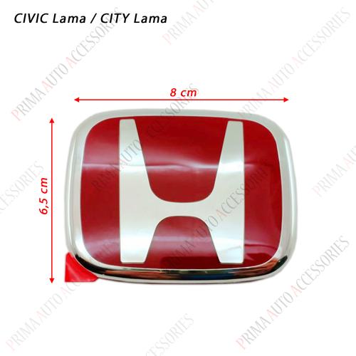 Jual Logo Emblem Mobil HONDA ORI E11ZB CIVIC LAMA / CITY LAMA Bagasi ...