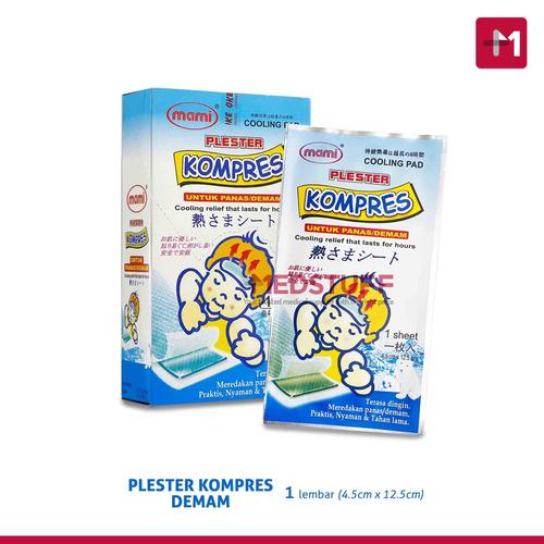 Jual Plester Kompres Demam Mami Plester Penurun Demam - Mint - Jakarta ...