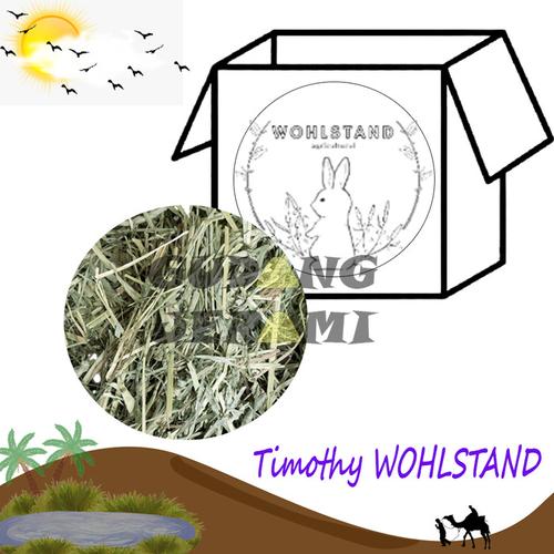 Jual Rumput Timothy Hay WOHLSTAND Makanan Kelinci Torto Guinea Pig 100 ...
