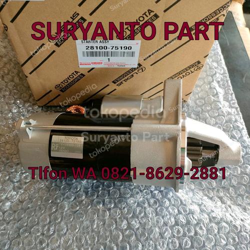 Jual Dinamo Starter Assy Toyota Hilux/Hiace Bensin(Asli)28100-75190/ ...