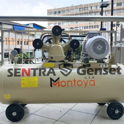 Jual Mesin Kompressor Angin 5.5 HP PK Montoya USA Technology /Komplit ...