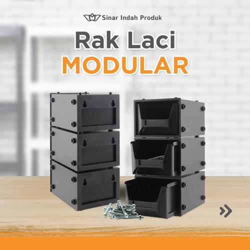 Jual Rak Laci Modular Rak Susun sparepart elektro, toolset, mur baut ...