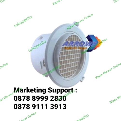 Jual Round ceiling diffuser 6 inch grill plafon 6 inch grill 6 inch ...