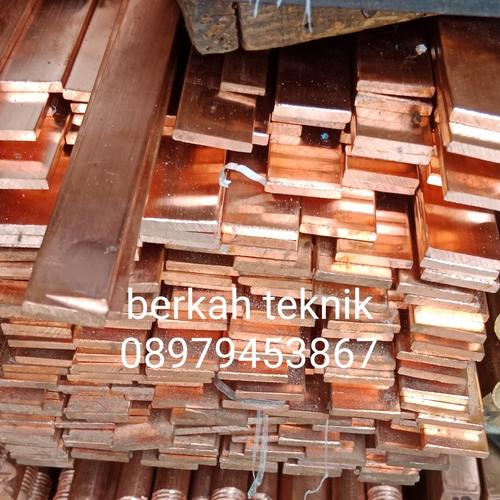 Jual plat strip busbar tembaga 3mm x20mm x100 cm - Jakarta Barat ...