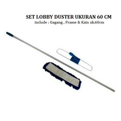 Jual Lobby duster/Alat pel dorong/Refill Kain Lobby/Tersedia ukuran 60 ...