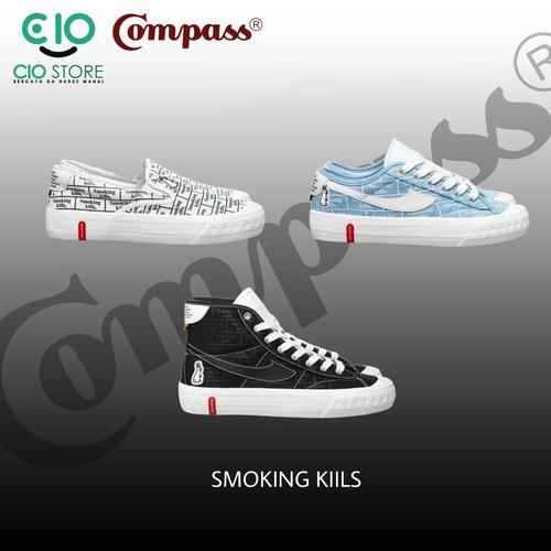 Jual sepatu compass fxxking rabbit f2 smoking kills - Biru, REQ SIZE ...