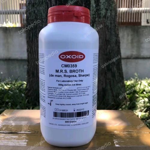 Jual Lactobacillus MRS BROTH (DE MAN, ROGOSA, SHARPE) Oxoid CM0359B ...