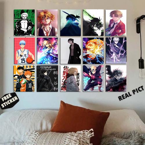 Jual POSTER ANIME / FREE STIKER/ FREE PEREKAT/ HIASAN DINDING AESTHETIC ...