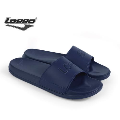 Promo Sandal Pria LOGGO Command Series warna Biru Tua - Biru Tua, 41 ...