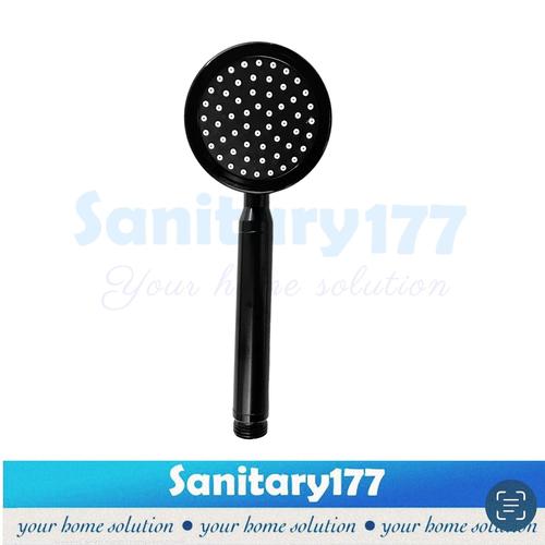 Jual Kepala shower Stainless HITAM 1022-Head hand shower mandi ...