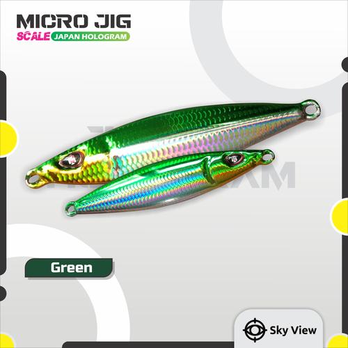 Jual Micro Jig 10 Gram Umpan Micro Jig 15 Gram Metal Jig 20 Gram Mikro Jig - Hijau, 15 GRAM ...