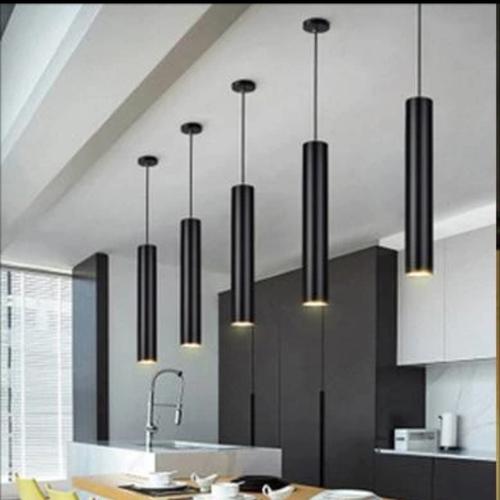 Jual Lampu gantung hias Minimalis Led BLACK hias bar cafe restaurant ...