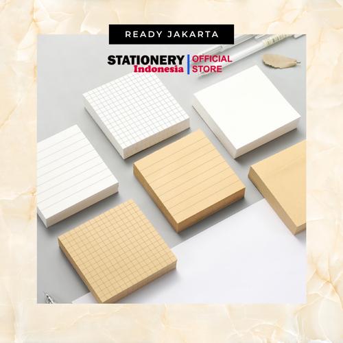 Jual Sticky Note Memo Note Memo Stick SQUARE STICKY NOTES - MEMO TEMPEL ...