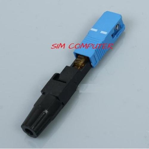 Jual 1pc SC Fiber Optic Quick Fast Connector adapter for FTTH - Kab ...
