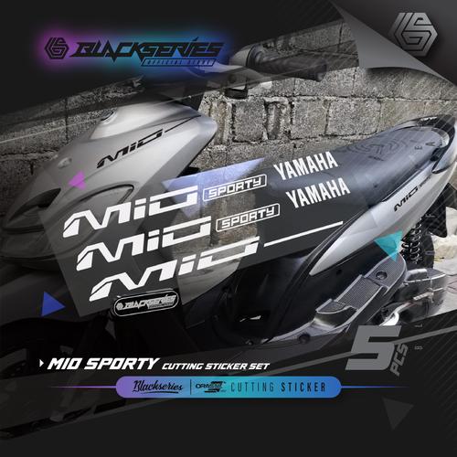 Jual Cutting Stiker Mio Sporty | Stiker Set Yamaha Mio | Mio - Silver Matte - Kab. Bandung ...