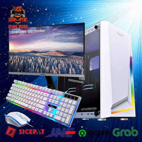 Jual PC GAMING LENGKAP MONITOR 24 I INTEL CORE i5 12400F I RTX 3060 I TOPP - i5 10400F, GTX 1650 ...
