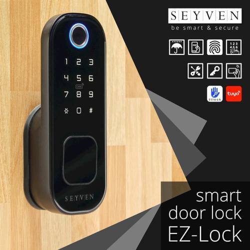 Jual SEYVEN Smart Door Lock EZ Lock - Kota Makassar - Laksana Elang ...