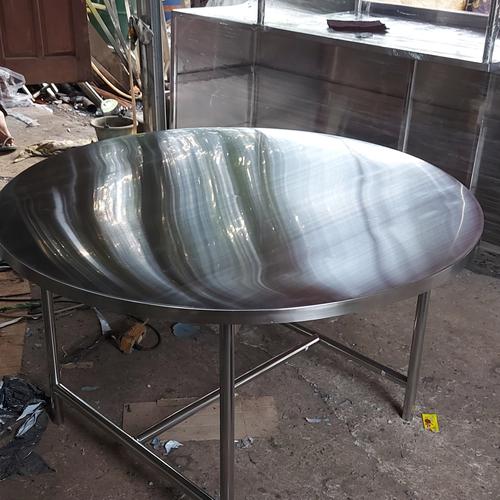 Jual meja bulat stainless - Kota Bekasi - Stainless steel Custom ...