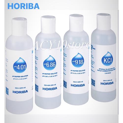 Jual HORIBA pH Buffer Solution 500ml, pH 1.68, pH 4.01, pH 6.86, pH 7.00 - pH 4.01 - Jakarta ...