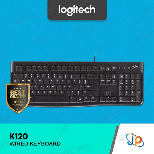 Jual Logitech Wired Keyboard USB K120 - Jakarta Pusat - Jaya PC | Tokopedia