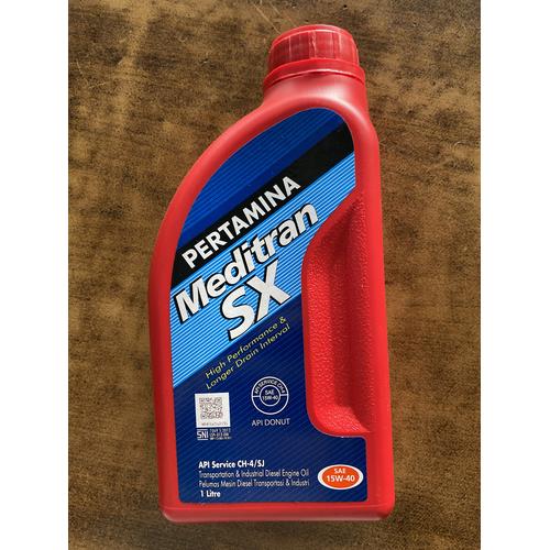 Jual Oli Pertamina Meditran SX SAE 15W-40 1 LITER - Kota Tangerang ...