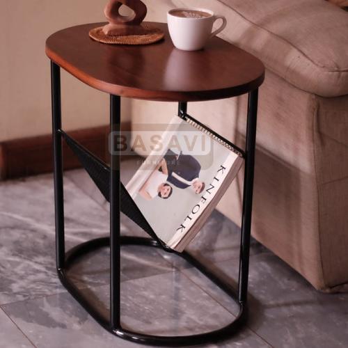 Jual Basavi Furniture - Side Table Kayu Solid Meja Kopi Tamu Teras ...