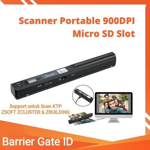 Promo Scanner Portable Support ZSoft ZCluster dan ZBuilding untuk Scan ...