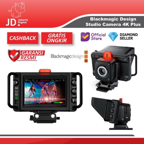 Promo Blackmagic Design Studio Camera 4K Plus Cicil 0% 3x - Jakarta ...