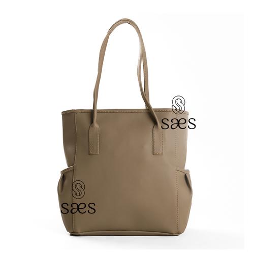 Jual TAS WANITA Tote Bag TOTEBAG UKURAN BESAR Kulit COKLAT HITAM KREM ...