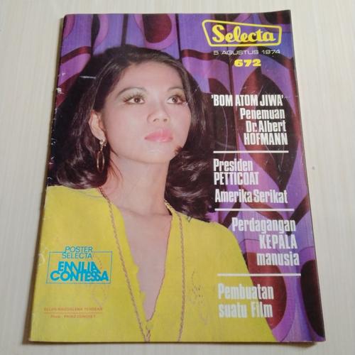 Jual Majalah Jadul SELECTA No.672 Agu 1974 ELLEN MAGDALENA TENDEAN ...