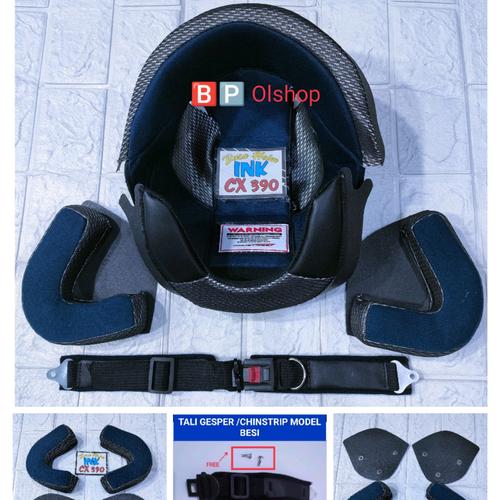 Jual SPON BUSA HELM INK CLASSIC CX390 BATMAN FULL SETT - CHINSTRIP ...