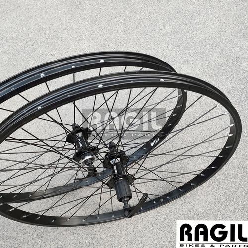 Jual WHEELSET SEPEDA 26 UNITED ALLOY VELG RIMS HUB FREEHUB CASSETTE ...