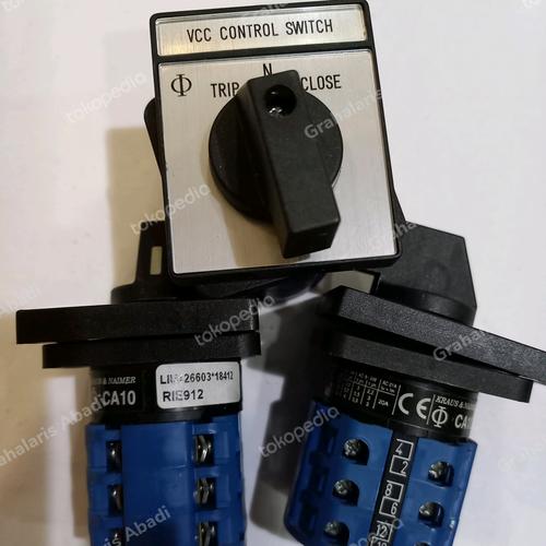 Jual selector Kraus Naimer Trip N close spring return CA10 RIE912 20A 3Pole - Jakarta Barat ...