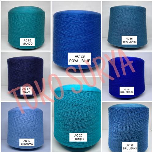 Jual Benang Rajut Mesin Acrylic Kahatex 1/52 (12) - AC37 JEANS - Kota Bandung - TOKOSURYA_BDG ...