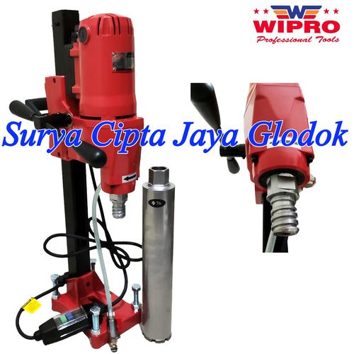 Jual Mesin bor coring diamond drill WIPRO 12" mesin bor pelubang beton ...