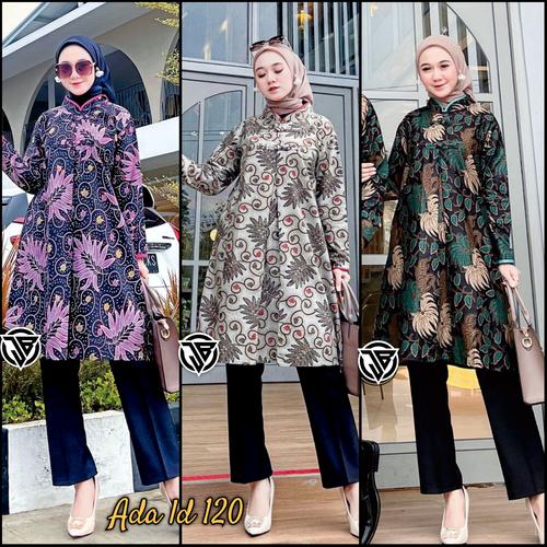 Jual Baju Batik Wanita (Ada 120) Tunik Batik Wanita - Pink, M - Kota Pekalongan - Juragan Batik ...