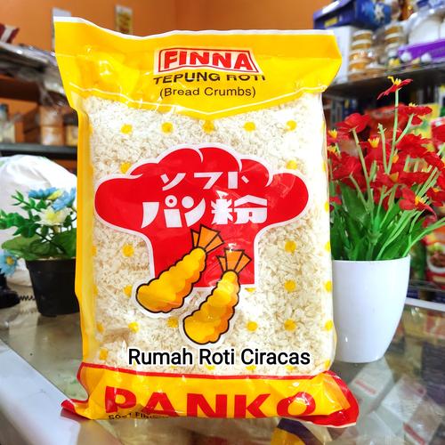 Jual TEPUNG ROTI PANKO FINNA BREAD CRUMBS 200GR TEPUNG PANIR 200GR ...