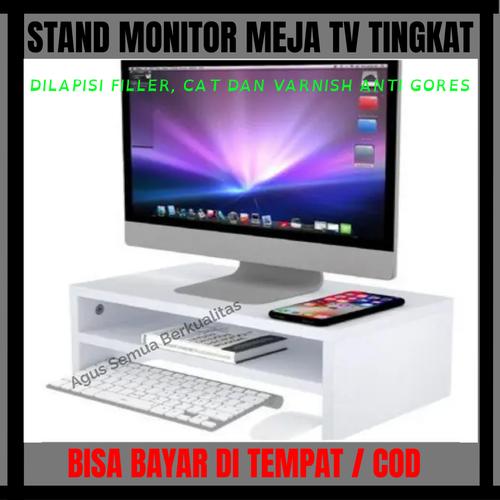 Jual Meja Tv Stand Penyangga Holder Laptop Rak Monitor TINGKAT ...