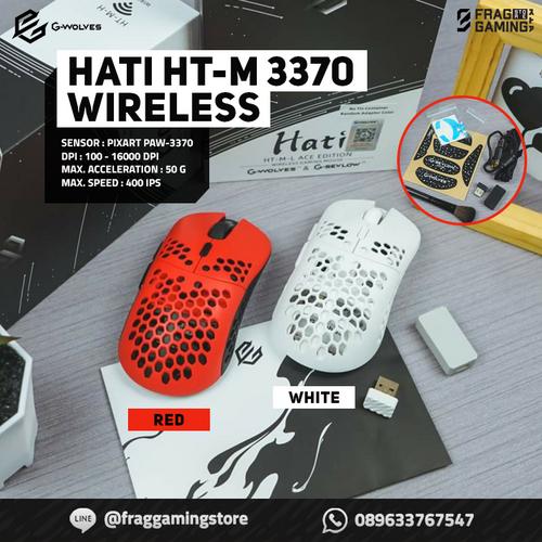 Jual Gwolves Hati Medium HT-M 3370 Ace Edition Wireless Gaming Mouse ...