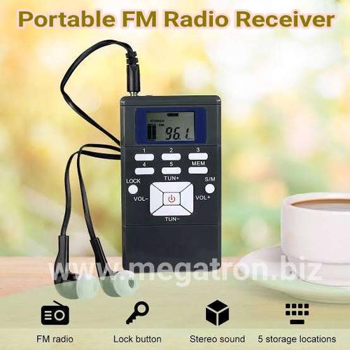 Jual Portable FM Receiver - untuk Wireless Tour Guide System - Jakarta ...