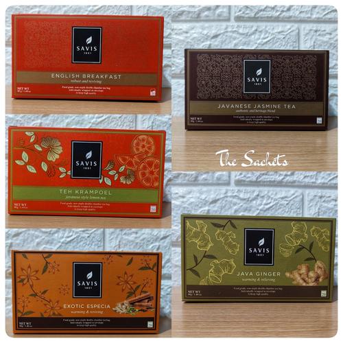 Jual SAVIS Tea Sachet - Earl Grey - Kota Bandung - The Sachets | Tokopedia