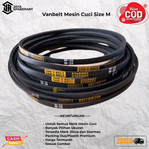 Jual VANBELT zise M MESIN CUCI MULTI / V BELT / FANBEL / PAMBEL ...
