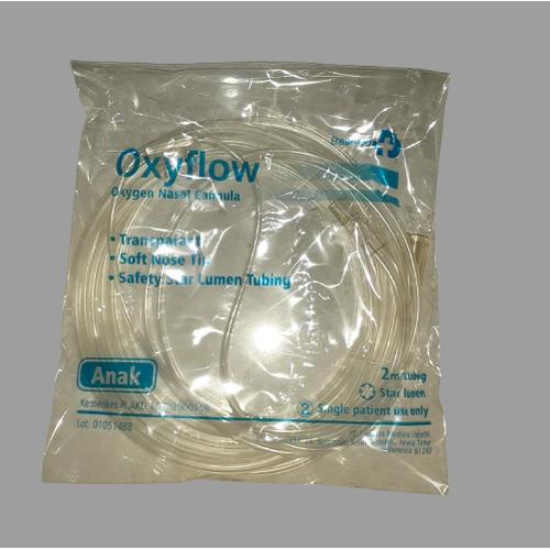 Jual OXYFLOW SELANG OKSIGEN ANAK TRANSPARAN MERK BESMED OXYGEN NASAL ...